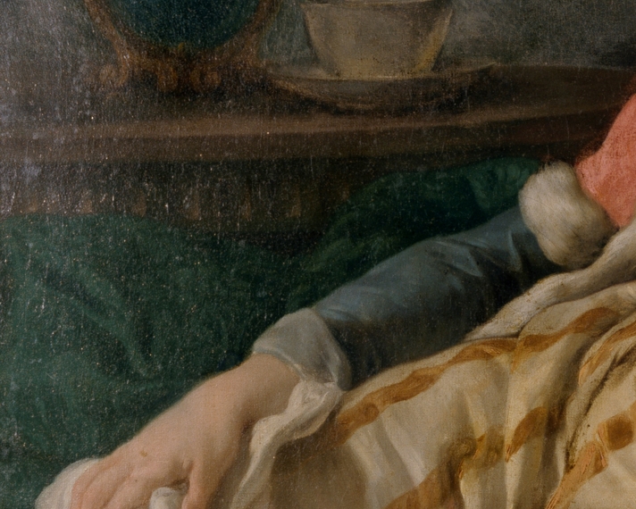 Une odalisque décorative inspirée de Louise-Élisabeth Vigée Le Brun