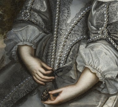 Anne d'Autriche, mère de Louis XIV, par les frères Beaubrun