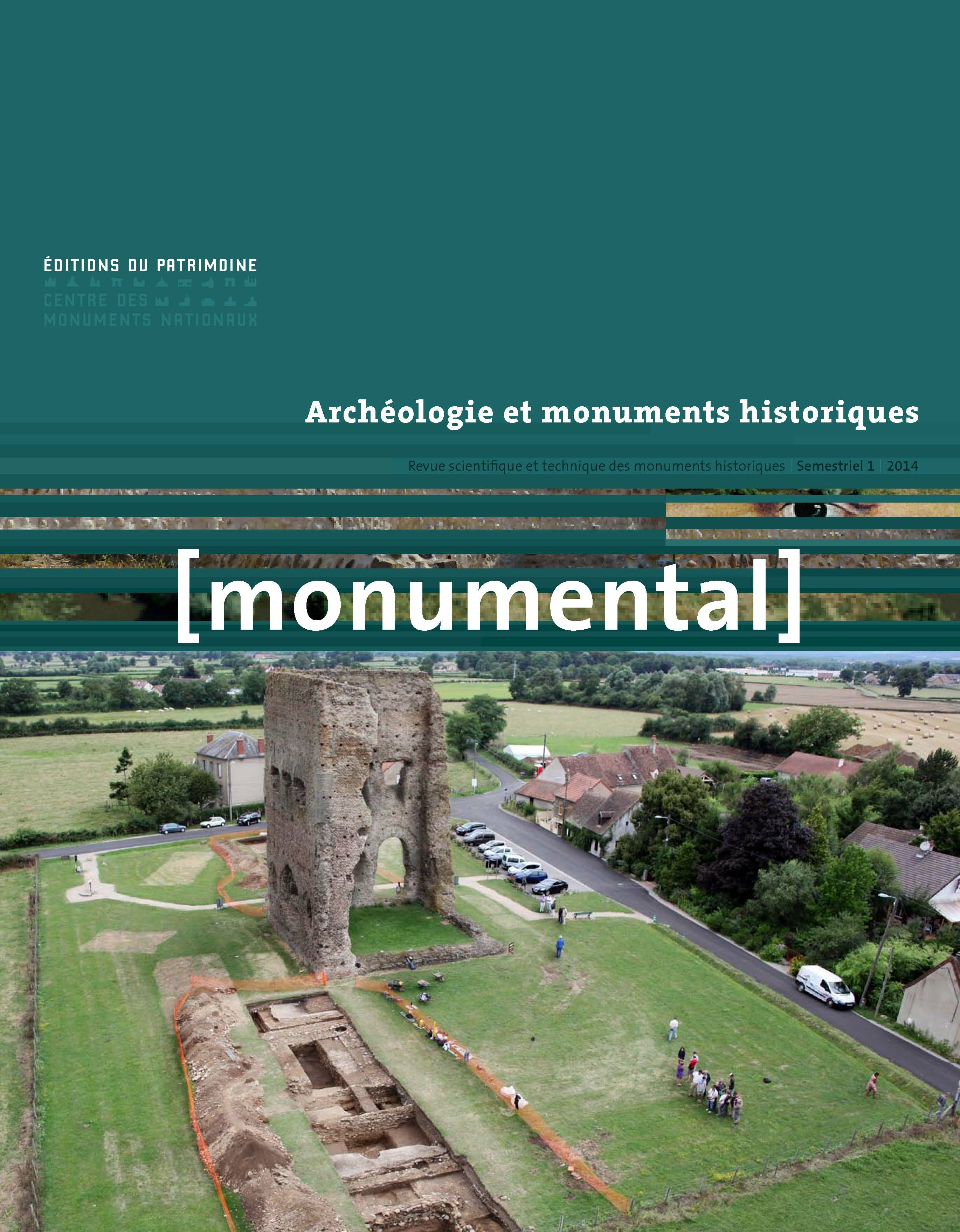 Monumental 2014-1. Archéologie et monuments historiques | Centre des ...